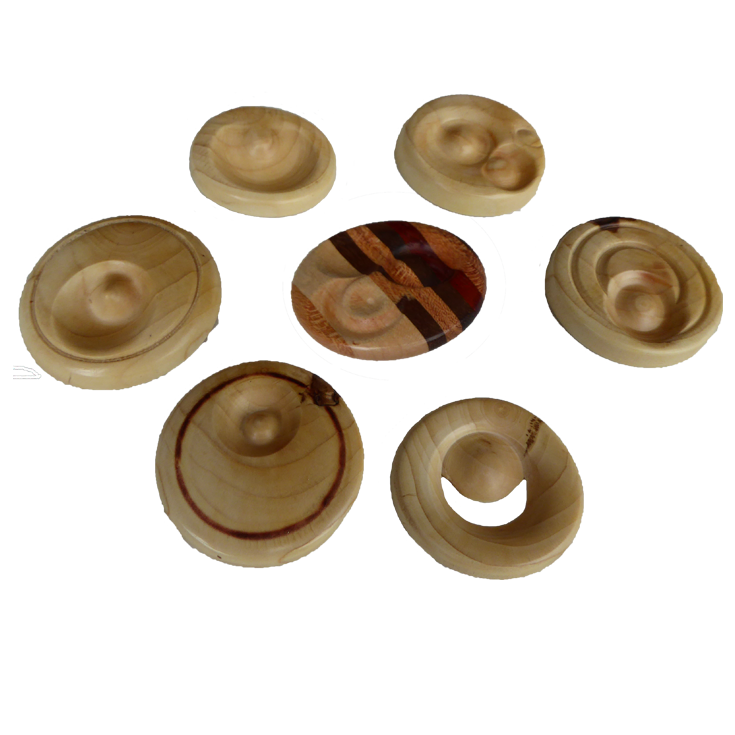 Woodturning Jewelry – Multi-Axis Necklace or Brooch